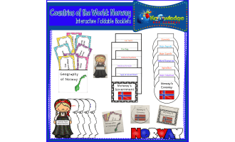 Countries of the World: Sweden Interactive Foldable Booklets - EBOOK by ...