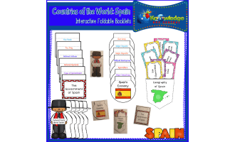 Countries of the World: Mexico Interactive Foldable Booklets - EBOOK by ...