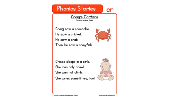 Cleo is Late for Class CL Phonics Stories Reading Comprehension ...