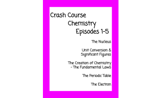 Crash Course Chemistry: Episodes 6-10 by Teach Simple
