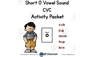 Diphthong OO EW Vowel Sounds Activity Packet and Worksheets by Teach Simple