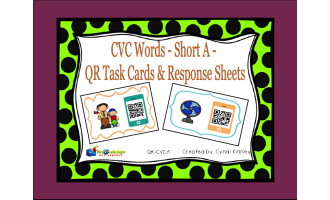 Compound Words QR Task Cards & Response Sheets - Set 1 - EBOOK by Teach ...