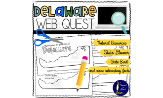 Illinois WebQuest Printable Book by Teach Simple