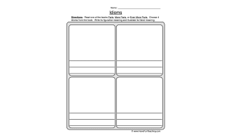 Matching Idioms Worksheet by Teach Simple
