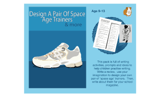 The Space Age Bag: Write A Review (9-13 years) by Teach Simple
