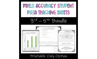 DIBELS Reading Accuracy Student Data Tracking Sheets: 3rd Grade ...
