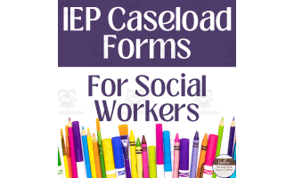 IEP Note Template For Social Workers & Counseling by Teach Simple