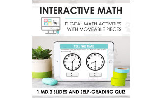 Digital Math for 4th Grade MD Standards - (BUNDLE of Slides + Self ...