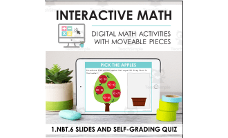 Digital Math for 1.NBT.5 - Adding and Subtracting (Slides + Self ...