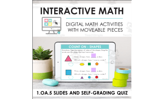 Digital Math for 1.OA.6 - Add and Subtract Within 20 (Slides + Self ...