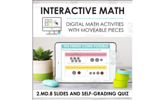Digital Math for 2.MD.7 - Work With Time and Money (Slides + Self ...