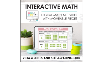 Digital Math for 4.OA.5 - Generate and Analyze Patterns (Slides + Self ...