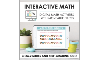 Digital Math for 3.OA.6 - Unknown Factors Divison (Slides + Self ...