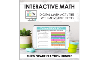 Digital Math for 5th Grade NF Standards - (BUNDLE of Slides + Self ...