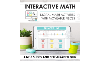 Digital Math for 4.NF.5 - Decimal Notation & Compare Decimal Fractions ...
