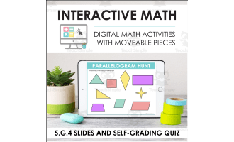 Digital Math for 5.G.3 - Classifying 2D Figures (Slides + Self-Grading ...
