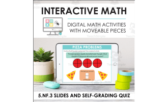 Digital Math for 5.NF.5 - Apply Understandings of Multiplication and ...