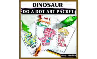 Spring Do A Dot Art Packet by Teach Simple