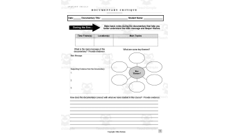 Movie Critique Guide by Teach Simple