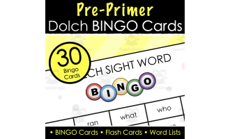 Dolch 2nd Grade Sight Word BINGO - 30+ Bingo Cards, Flashcards & Word ...