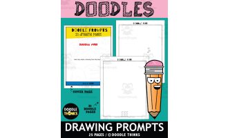 Imagination Workout Set 2 Drawing Prompts by Teach Simple