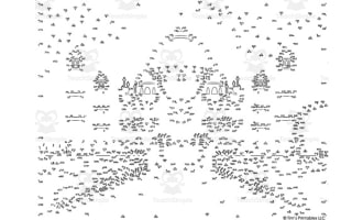 Cottontail Rabbit Extreme Difficulty Dot-to-Dot / Connect the Dots PDF ...