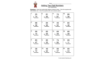Triple Digit Addition Regrouping Worksheet by Teach Simple