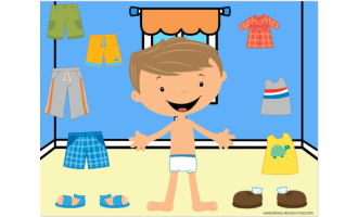Dressing for the Summer, Printable, Special Ed by Teach Simple