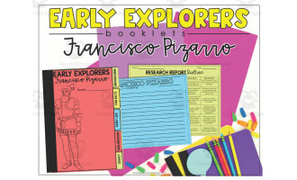 Early Explorers Worksheet by Teach Simple