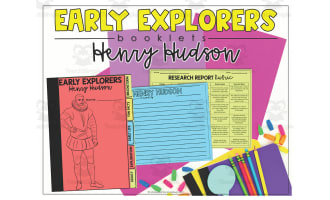 Early Explorers Worksheet by Teach Simple