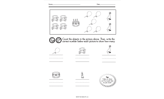Number Sense and Operations Set 2 Printable Workbook by Teach Simple