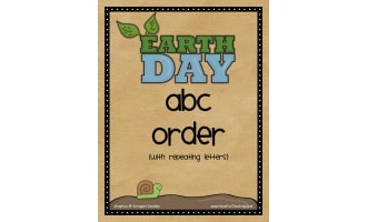 Ocean Easy Alphabetical Order Activity by Teach Simple