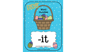 Easter UN Word Family Activity by Teach Simple