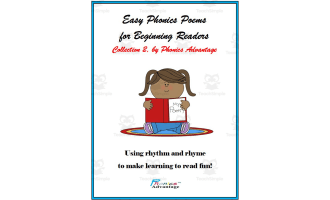 Easy Phonics Poems for Beginning Readers, Collection 1, by Phonics ...