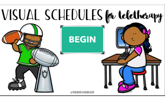 EDITABLE Digital Visual Schedules with Tokens - FireFighter by Teach Simple
