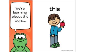 Edmark Level 1 Set M - Google Slide, Spec Ed, Reading, Remote Teaching ...