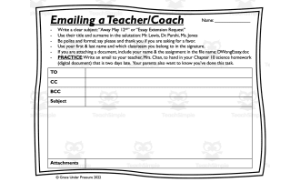Email a Potential Reference: Letter Writing and Life Skills by Teach Simple