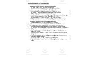 Boyles and Charles Law Practice Problems by Teach Simple