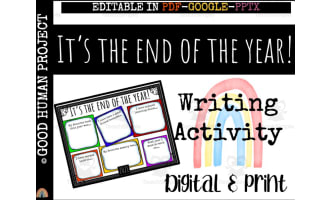 End of Year Writing Activity: Soundtrack Reflection by Teach Simple