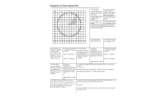 Geometry Final Exam with Answer Key (Fall) by Teach Simple