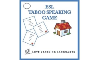 Fall - Autumn ESL - ELL Taboo Speaking Game in English by Teach Simple