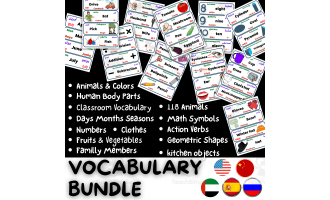 Family Members Flashcards: Multilingual ESL English/Chinese/Arabic/Rus ...