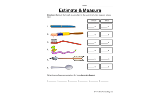 Estimate and Measure Activity by Teach Simple