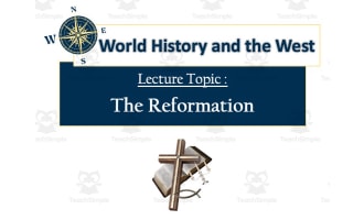 The Reformation Outline by Teach Simple