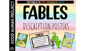 Legends Description Posters by Teach Simple