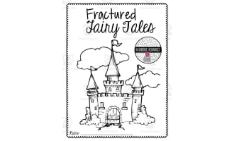 fractured fairy tale coloring pages