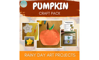 Pumpkin Crafts: Life Cycle Unit BUNDLE by Teach Simple