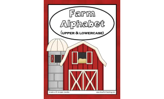 Color Alphabet Letter Posters by Teach Simple