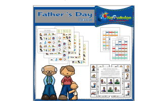 Father's Day Preschool Interactive Activities – EBOOK by Teach Simple