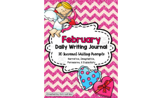 April Daily Writing Journal by Teach Simple